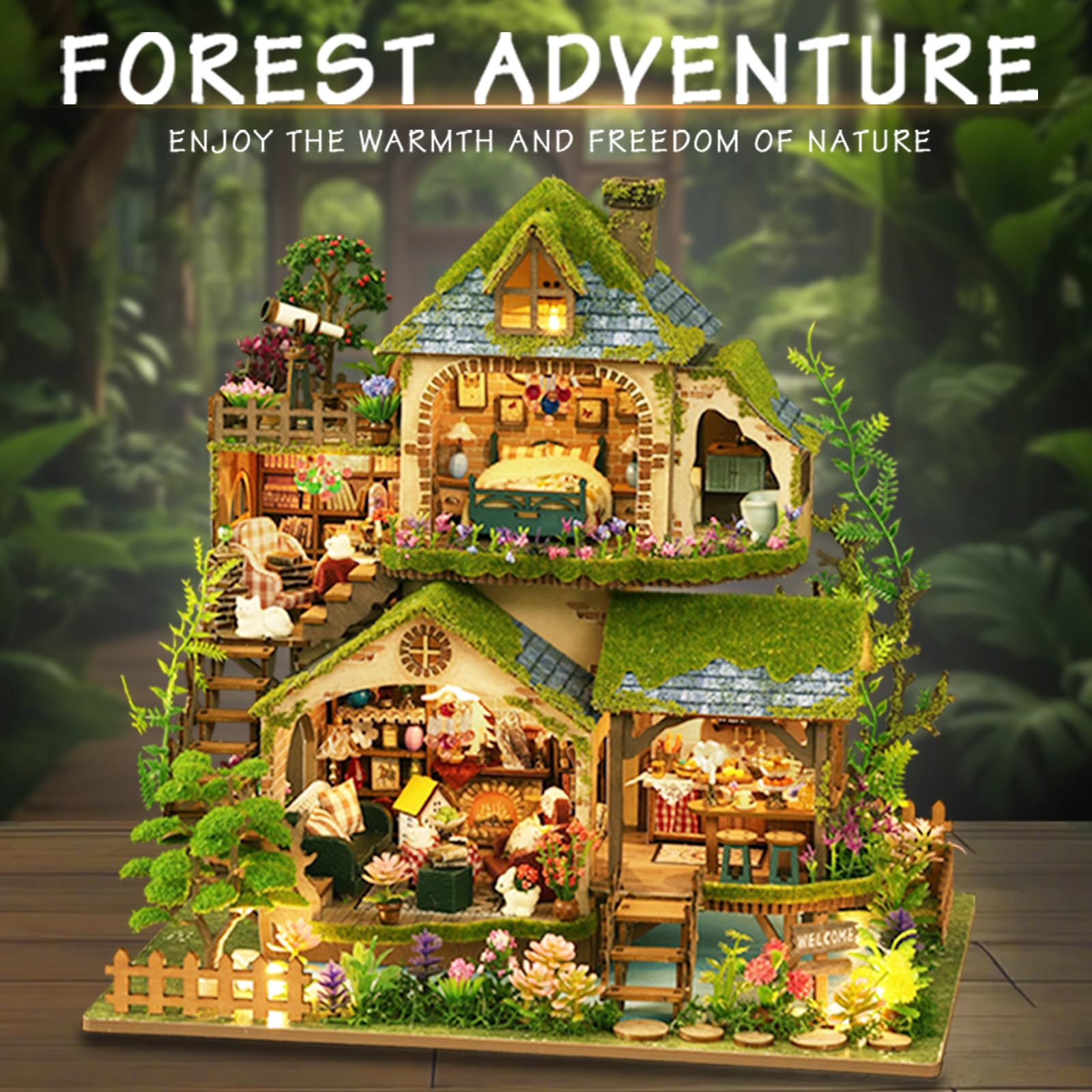Extraordinary Miniature House Building Kits Photos