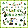 Amazon.com: Arosche St Patricks Day Bulletin Board Decorations Set Our ...