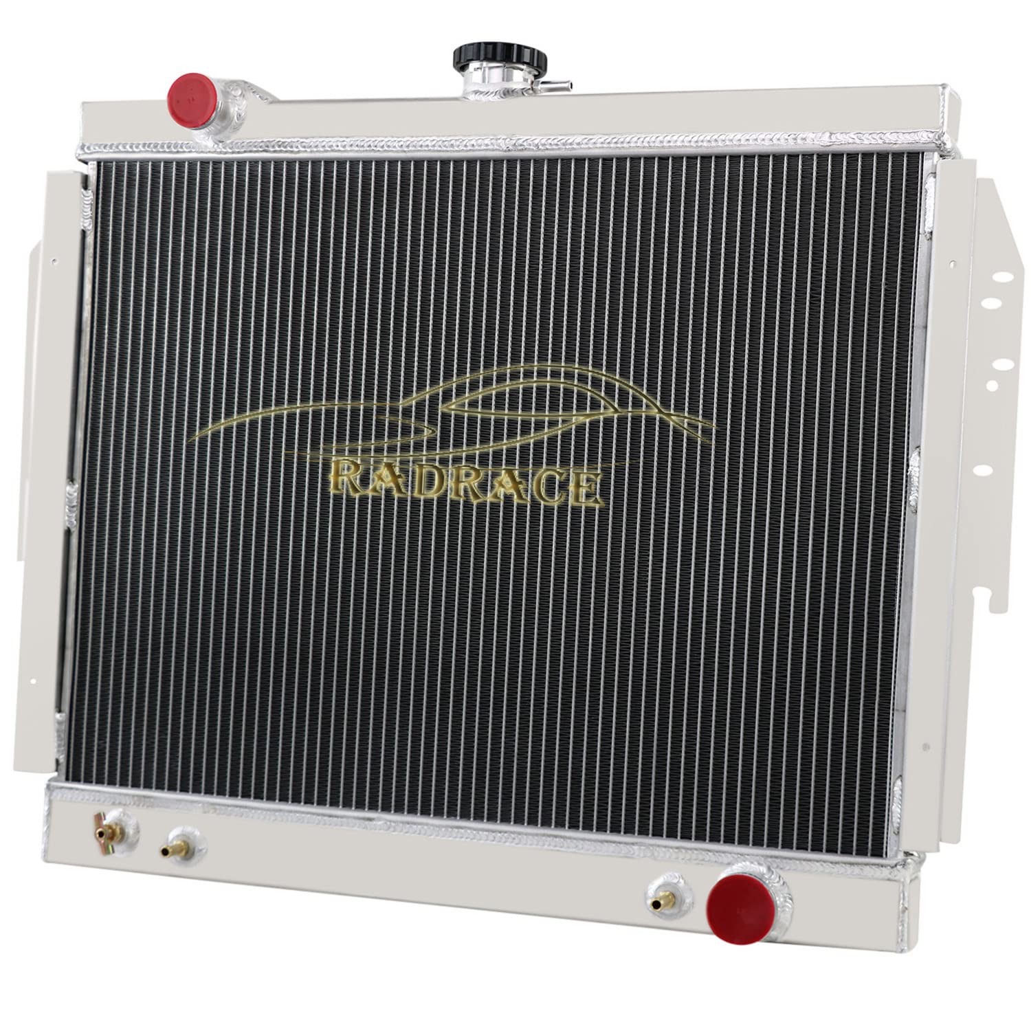 RadRace Aluminum Radiator for 1979-1993 D150 W150 /1981-93 D250 W250 ...