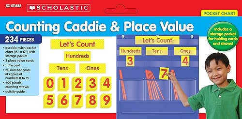 Place Value Pocket Chart Counting Caddie And Place Value Pocket Chart