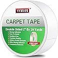 YYXLIFE Double Sided Carpet Tape for Area Rugs Carpet Adhesive ...