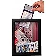 Amazon.com - Ticket Shadow Box - 8x10 Memento Frame - Large 4" Slot on ...