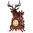 Amazon.com: FUNPOLA LED 3D Wood Puzzle Deer Clock, 3D Wooden Puzzle Elk ...