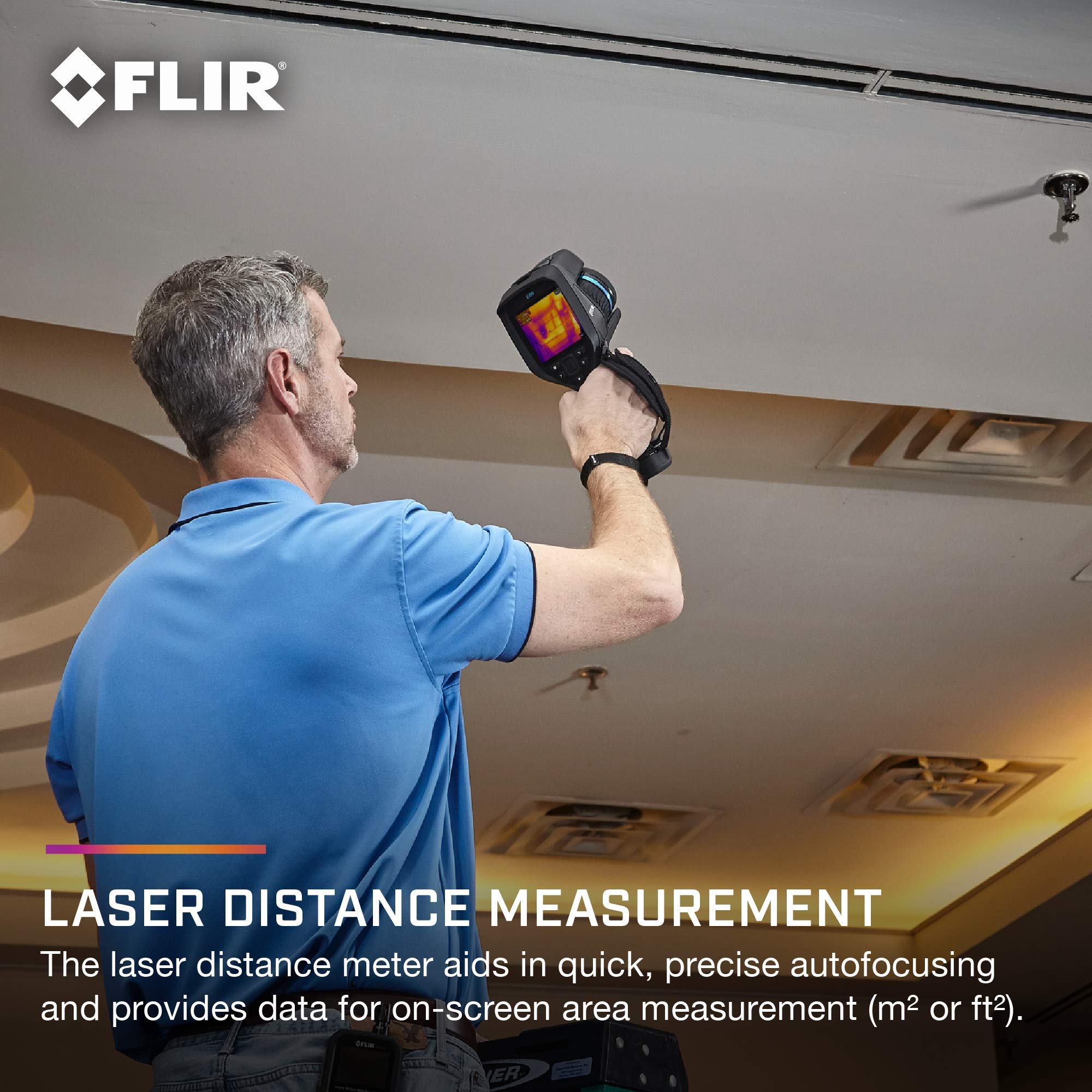 FLIR E76 Advanced Thermal Imaging Camera With 24° + 42° Lens, 320x240 ...