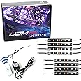 Amazon.com: iJDMTOY 8-Piece Universal Fit 48-LED RGB Multi-Color LED ...