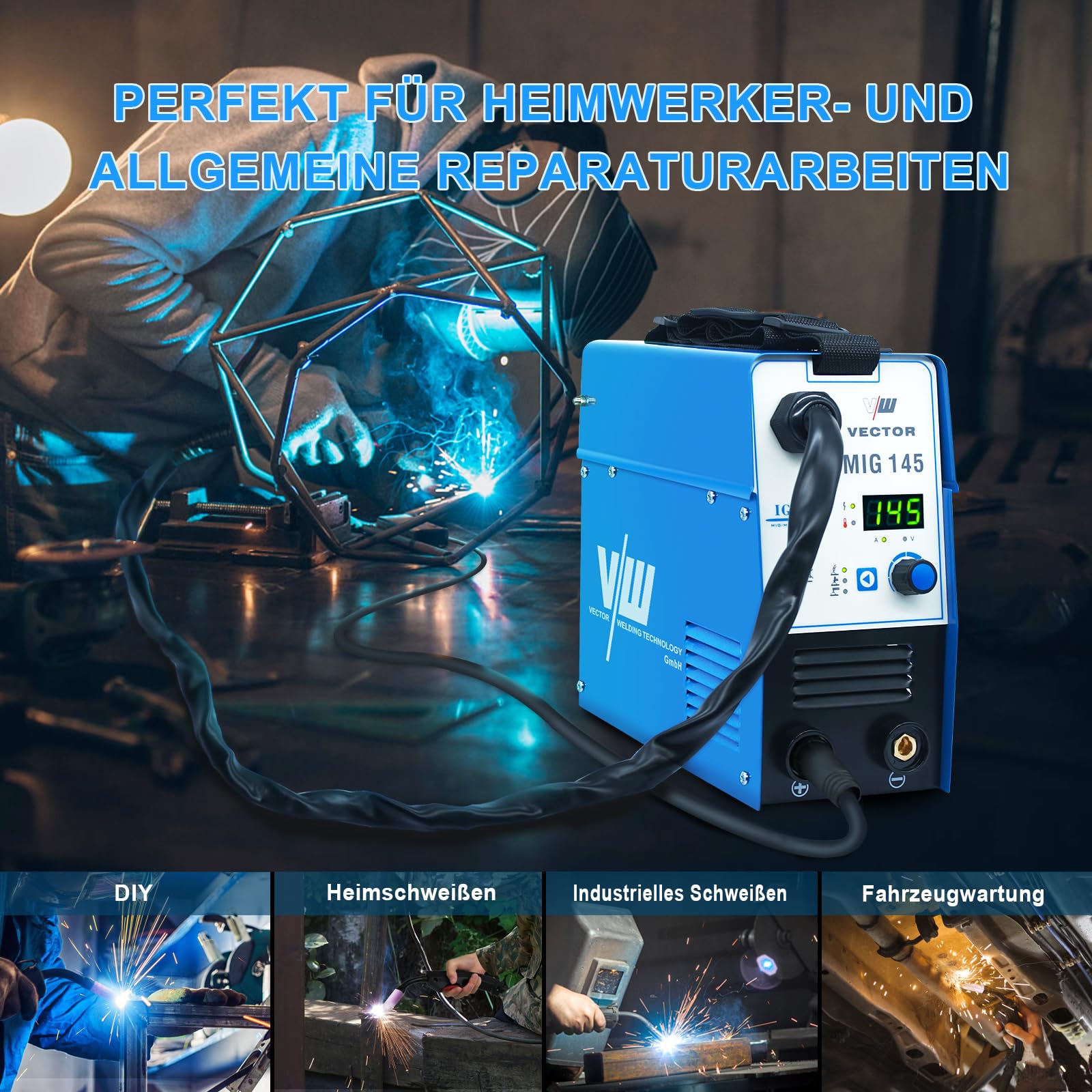 Mua Vector Welding Mig Mag Professional Welding Machine with 145 Amp ...