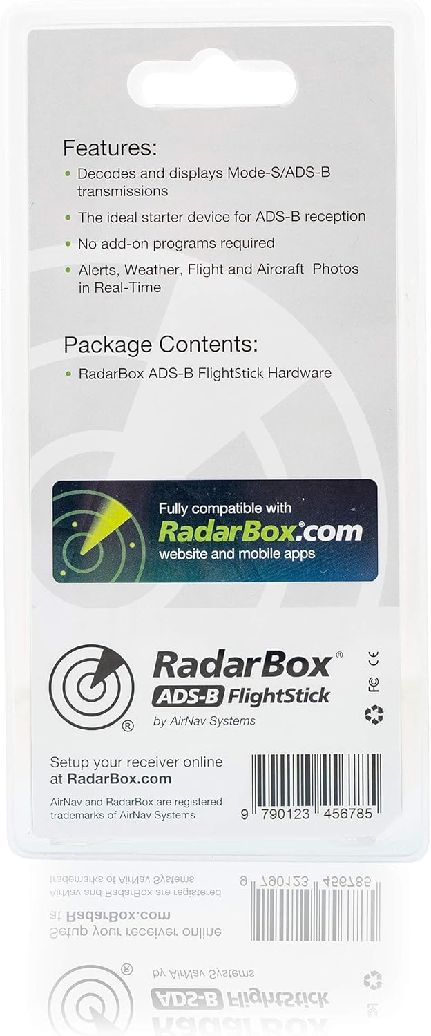 AirNav RadarBox FlightStick – ADS-B USB Receiver with Integrated Filter ...