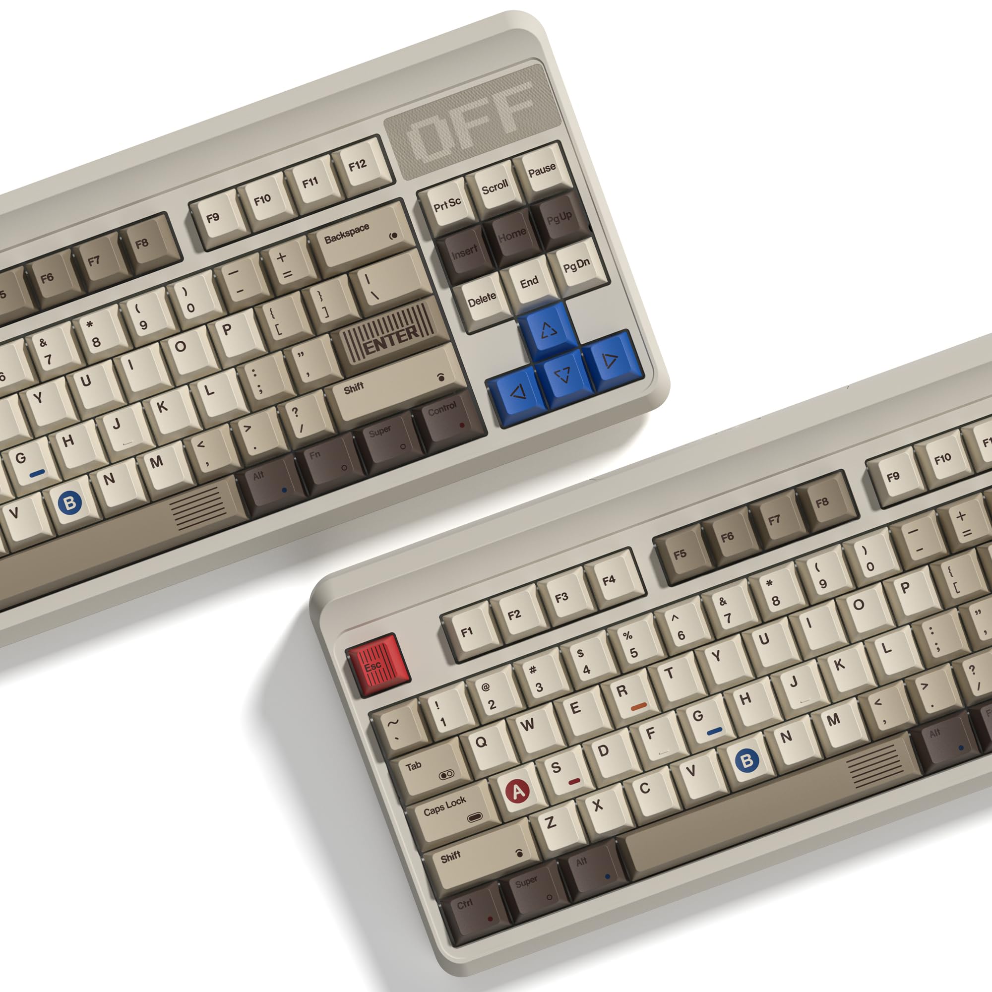Mua Womier PBT Keycaps, Retro Keycaps 75 Percent, Custom Keyboard ...