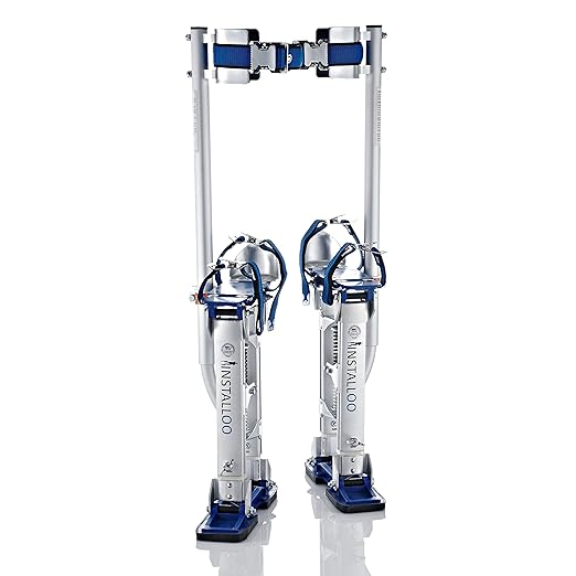 Installoo® Stilts, Work Stilts, Painter's Stilts for Drywaller, Ceiling ...
