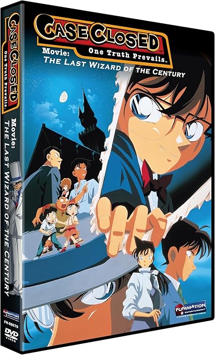 Case Closed Movie 3: Last Wizard of the Century DVD Region 1 US Import ...