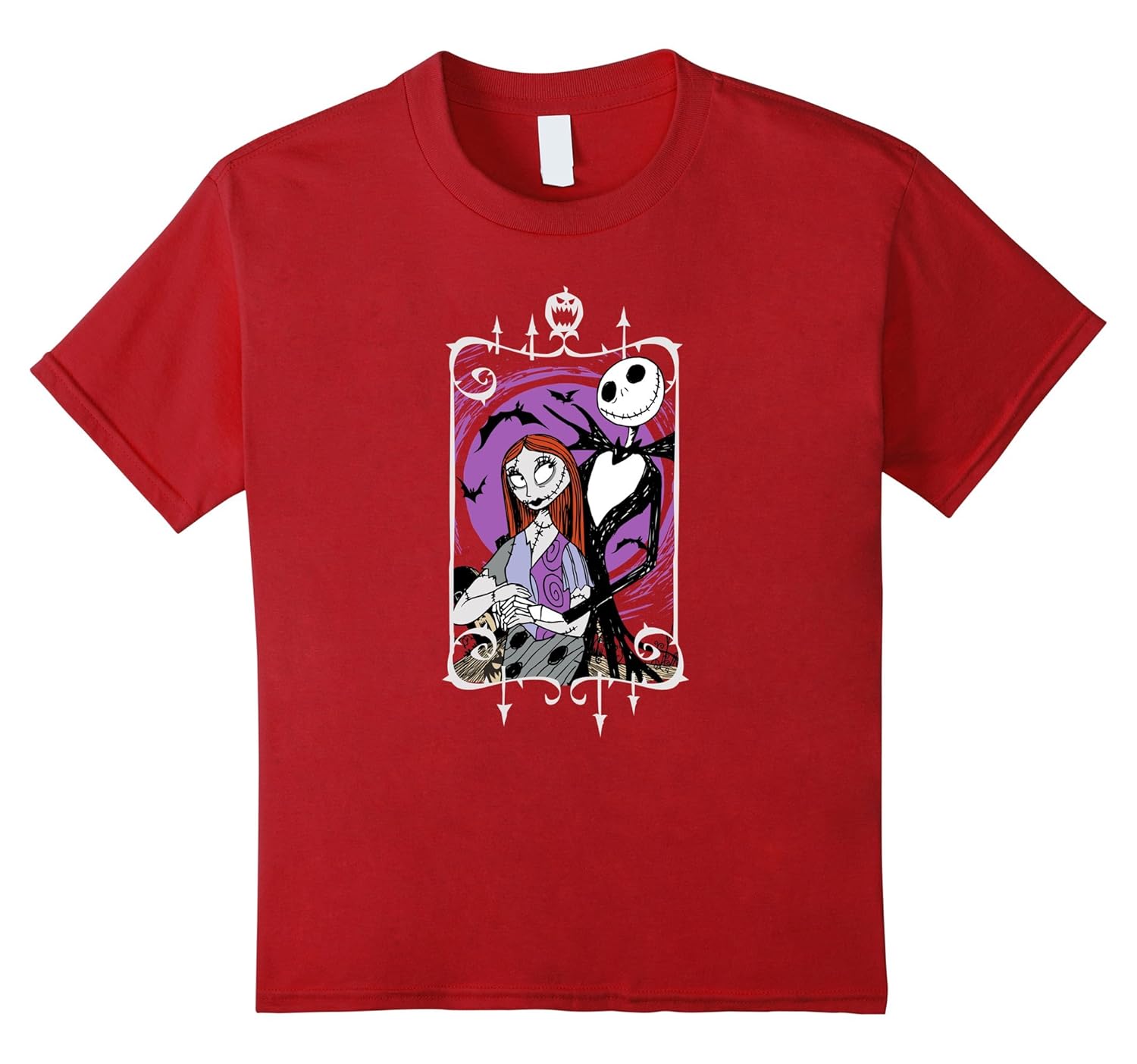 Nightmare Before Christmas Jack and Sally T Shirt-4LVS – 4loveshirt