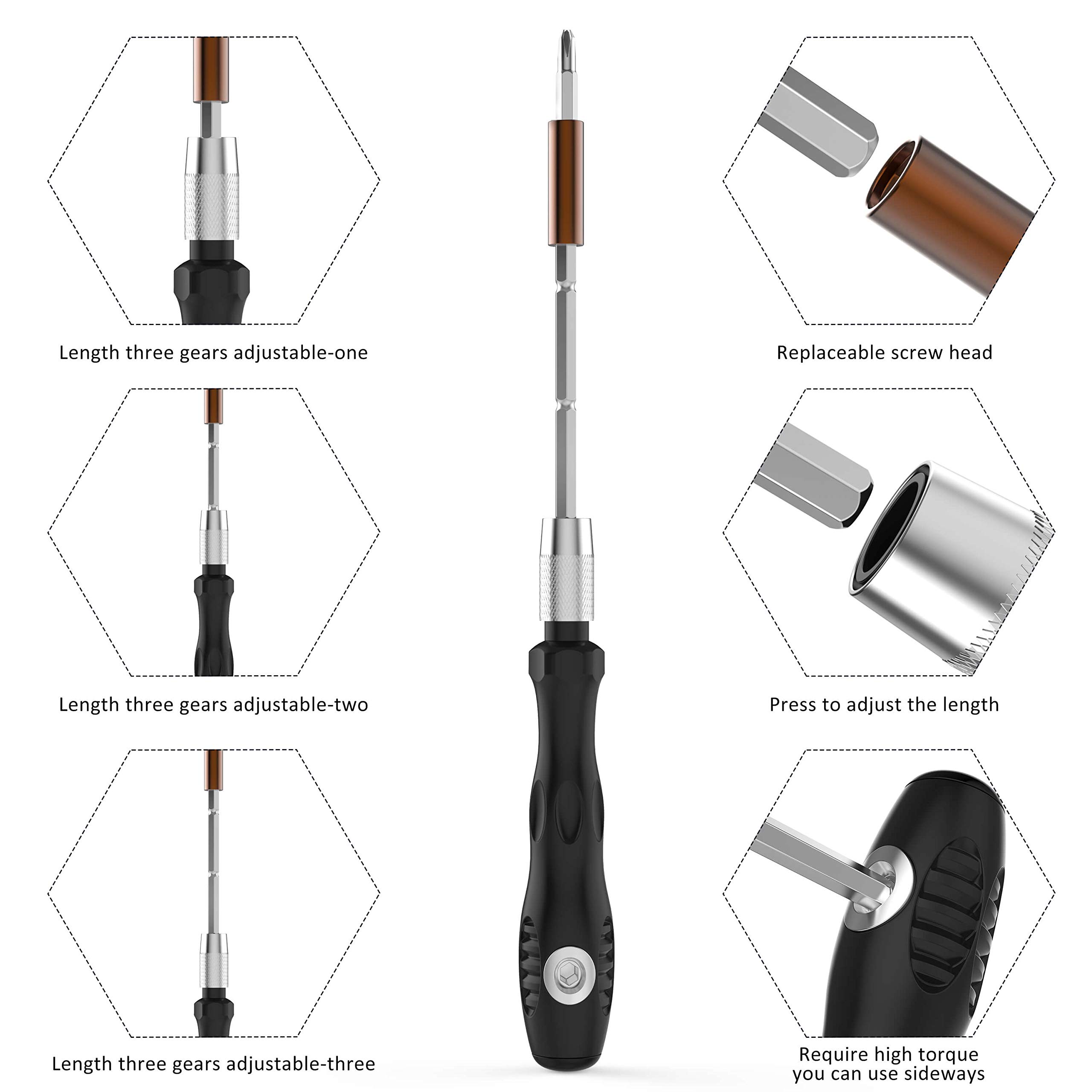 Mua 32 In 1 Small Screwdriver Set, Mini Magnetic Screwdriver Set ...