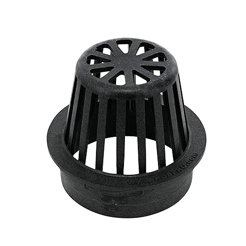 NDS 78A* 4-Inch Round Atrium Drain Grate Cover for 4-Inch Sewer and ...
