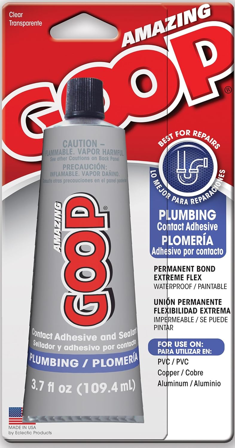 Amazon.com : Amazing Goop Products Plumbing Goop Glue 3.7 oz - 8 Pk ...