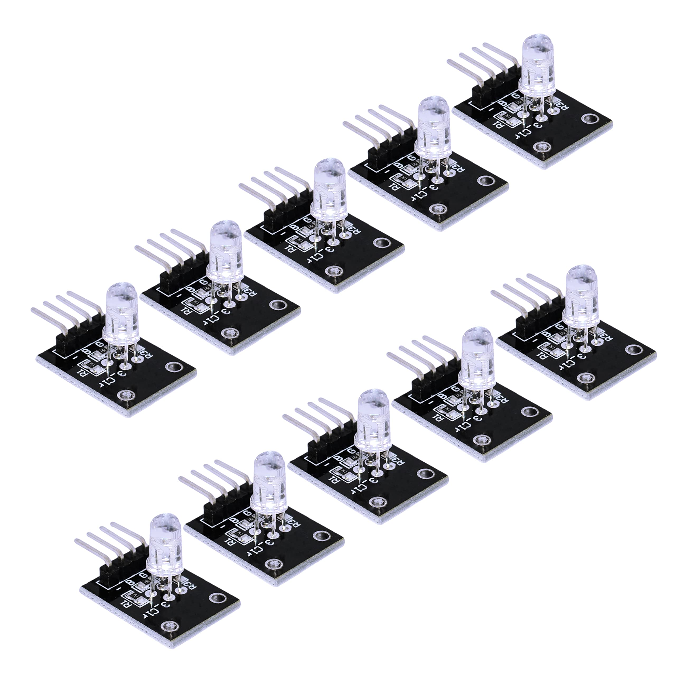 DIYables RGB LED Module for Arduino, ESP32, ESP8266, Raspberry Pi, 10 Pieces for sale | North ...