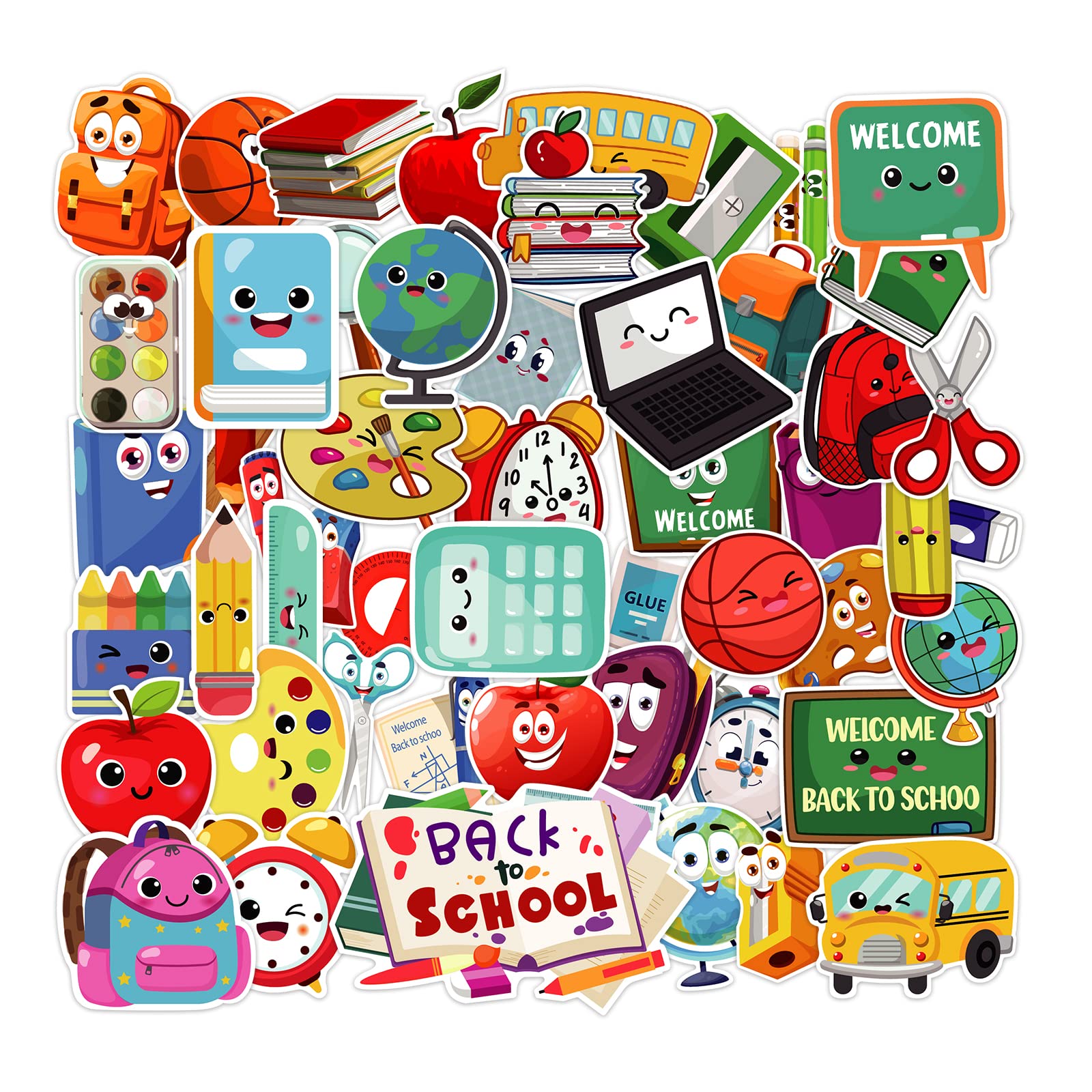Mua PETCEE Back to School Stickers for Kids Students,Science Stickers ...