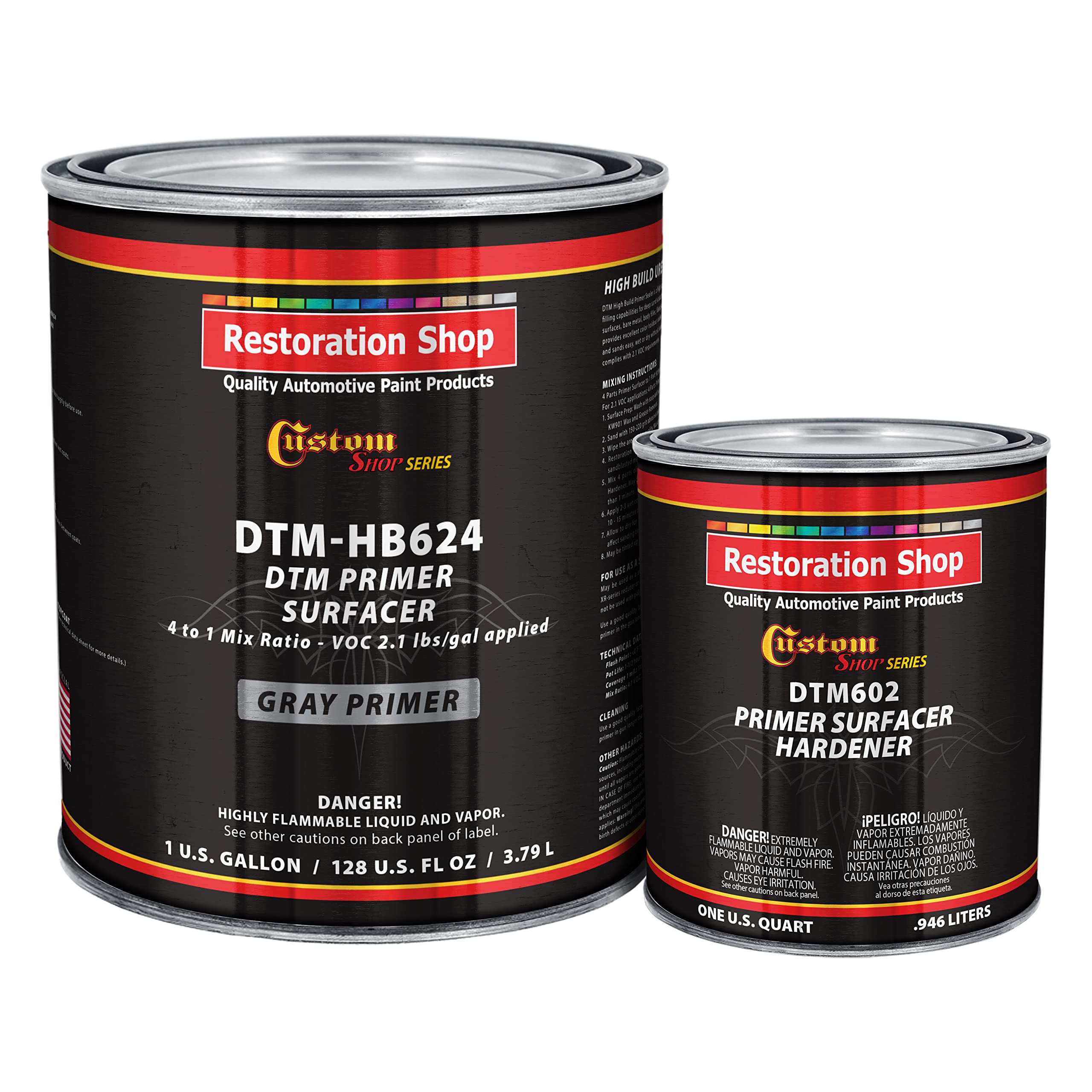 Mua Custom Shop - Gray DTM High Build Urethane Primer Surfacer 2.1 VOC ...