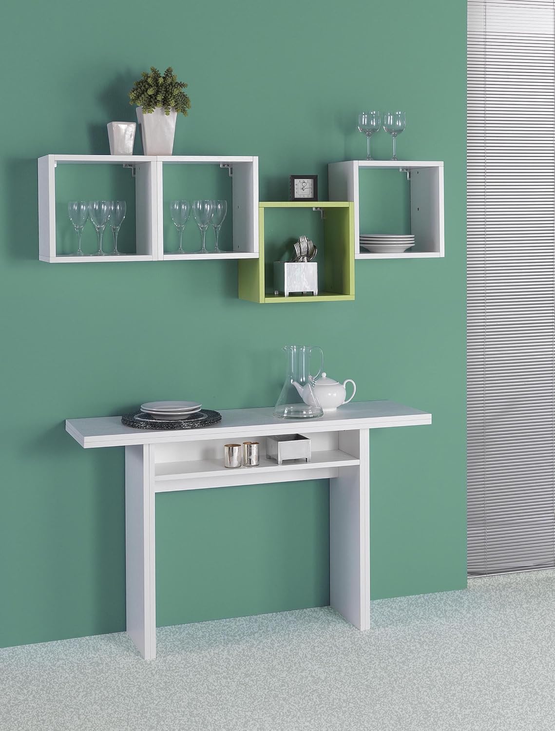 Tavolo consolle apribile mod. Extend 120x35/70 x 75 TERMOSTRUTTURATO ...