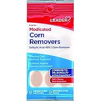 Amazon.com: Leader Medicated Corn Remover with Salicylic Acid, 9 Pads ...