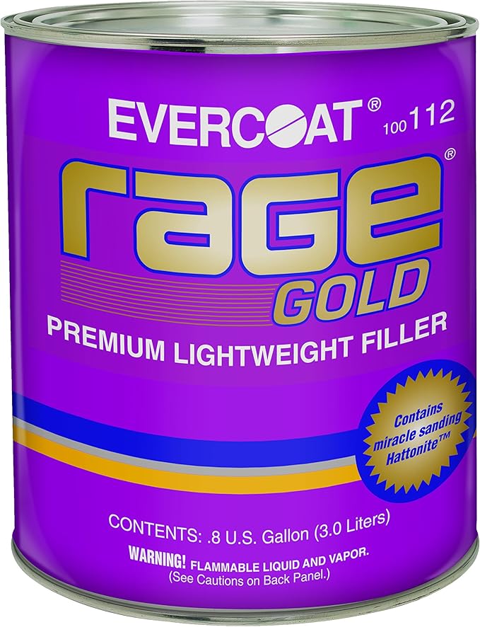 Evercoat 112 Rage Gold Premium Lightweight Body Filler - Gallon, Body ...