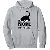 Amazon.com: Nope not today cat Funny kitten Cat Mom Cat Dad Cat Lover T ...