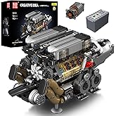 Amazon.com: Mould King 10088 V8 Engine Model Kit - 535 Pcs to Build ...