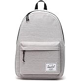 Amazon.com | Herschel Classic Backpack, Light Grey Crosshatch, XL 30.0L ...