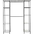 Amazon.com: Amazon Basics Expandable Metal Hanging Storage Organizer ...