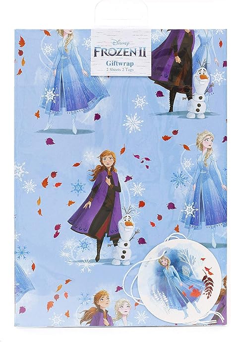 Frozen Wrapping Paper - Girls Wrapping Paper - Kids Wrapping Paper ...