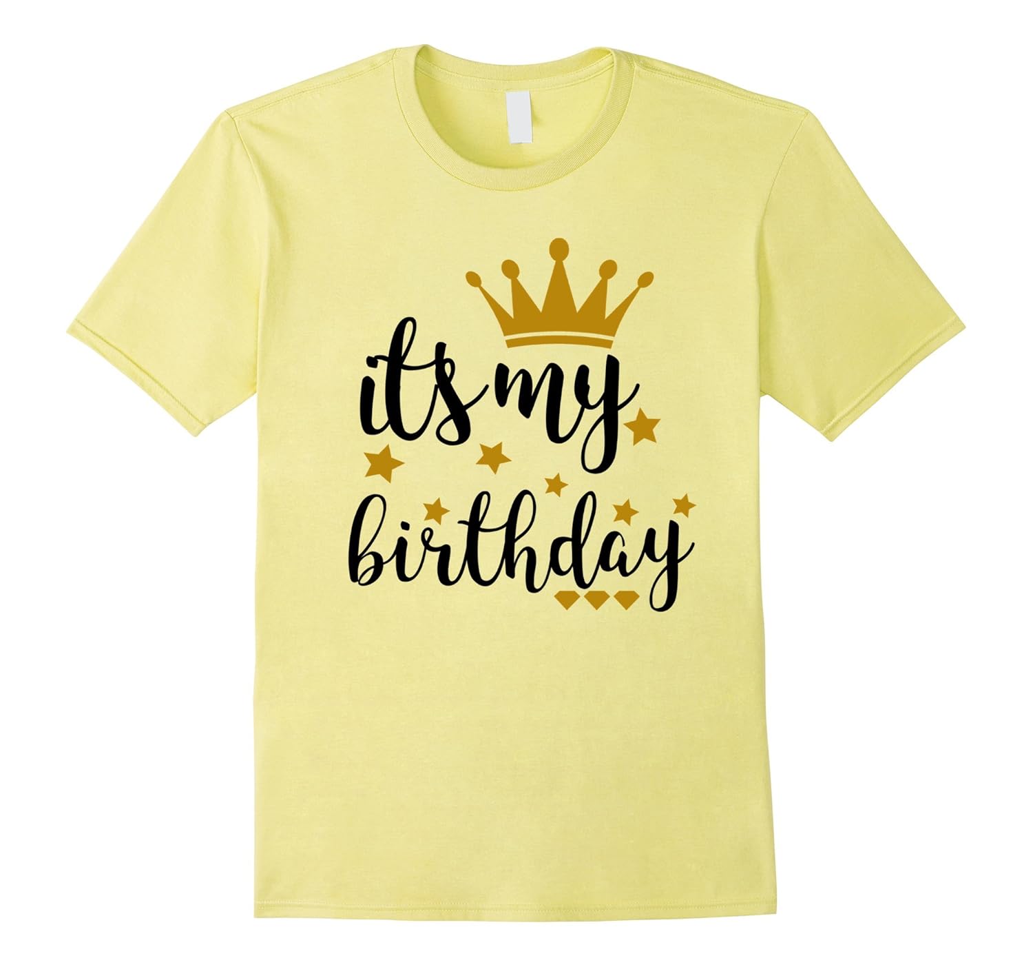 It s My Birthday Shirt For Women Teens Girls Black Gold FL 