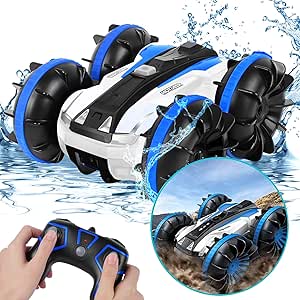 Amazon.com: Car Toys for Boys 8-12 Year Old,KINGBOT Amphibious Remote Control Car for Kids Toys ...