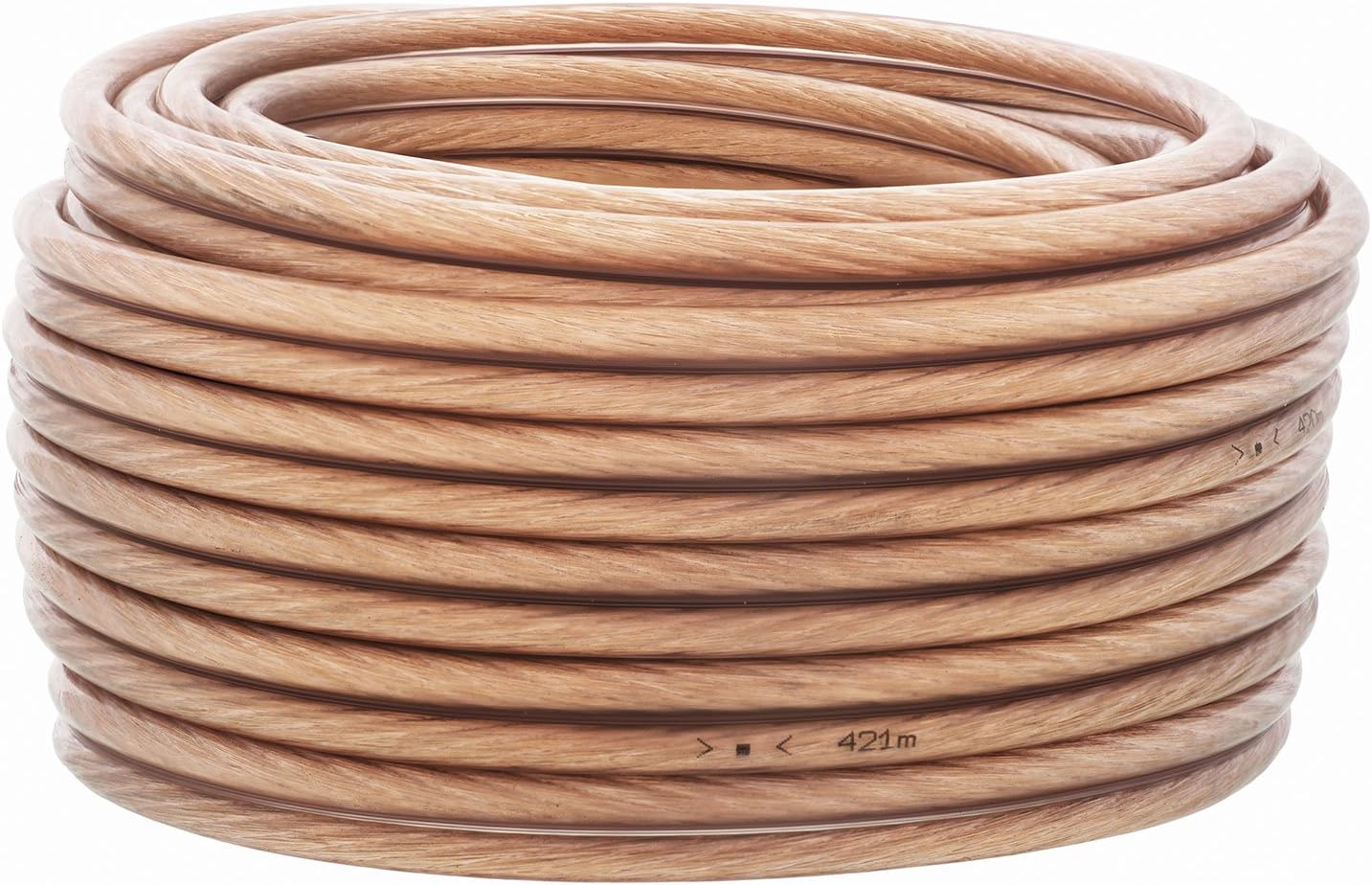 DCSk Transparent Speaker Cable – German Made High-End 99.99% OFC Copper ...