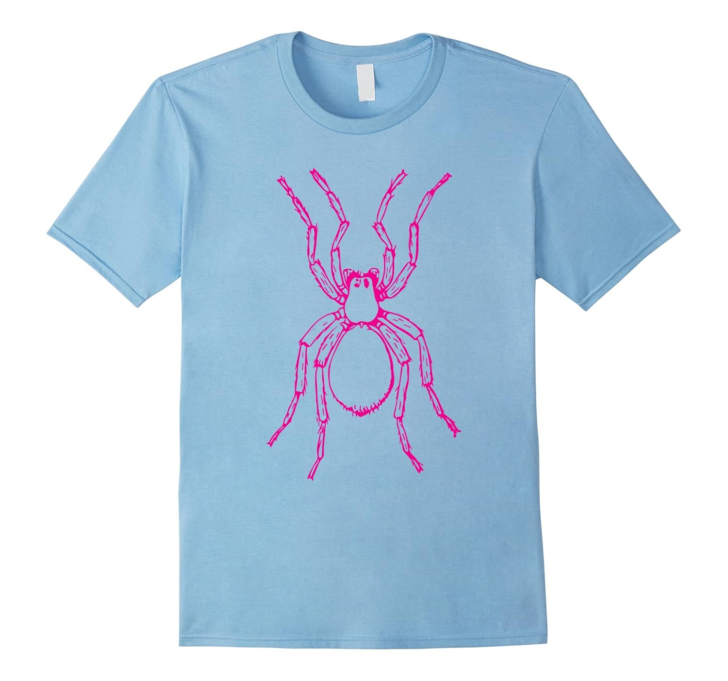 Magenta Spider T Shirt Moth Web Scary Bug Venom Insect Lover