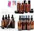 Amazon.com: Multi-Size Essential Oil Bottle Kit: 12x Essential Oil ...