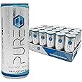Amazon.com : PURE Energy Drink - The Crystal Clear Energy Drink (8.4 Fl ...