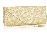 Amazon.com: Larcenciel Clutch Purses for Women, Elegant Pleated Evening ...