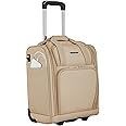 Amazon.com | French Connection 16" Underseat Carry-On Luggage USB-C ...