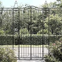 Small Wrought Iron Entry Gates