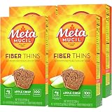 Amazon.com: Metamucil Fiber Thins, Psyllium Husk Fiber Supplement ...