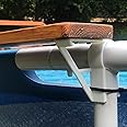 Amazon.com : 3D Cabin 2 X Swimming Pool Shelf Brackets Suits 45Mm Top ...