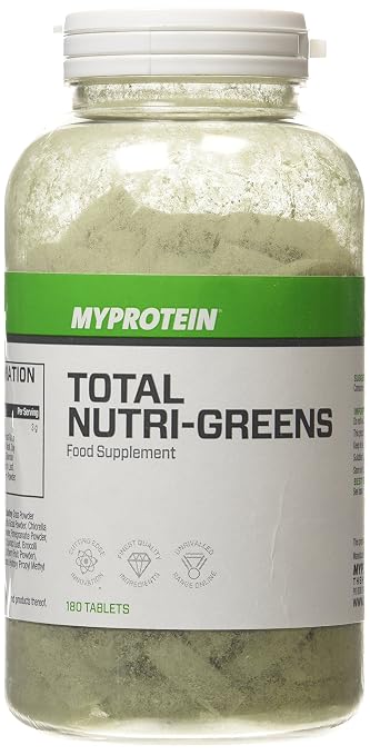MyProtein Total Nutri-Greens Tablet - Pack of 180: Amazon.co.uk: Health ...