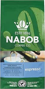 Nabob Espresso Ground Coffee, 300g (Pack of 6): Amazon.ca: Grocery