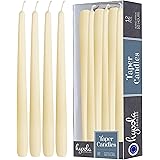 Amazon.com: 12 Pack Tall Taper Candles - 12 Inch White Dripless ...
