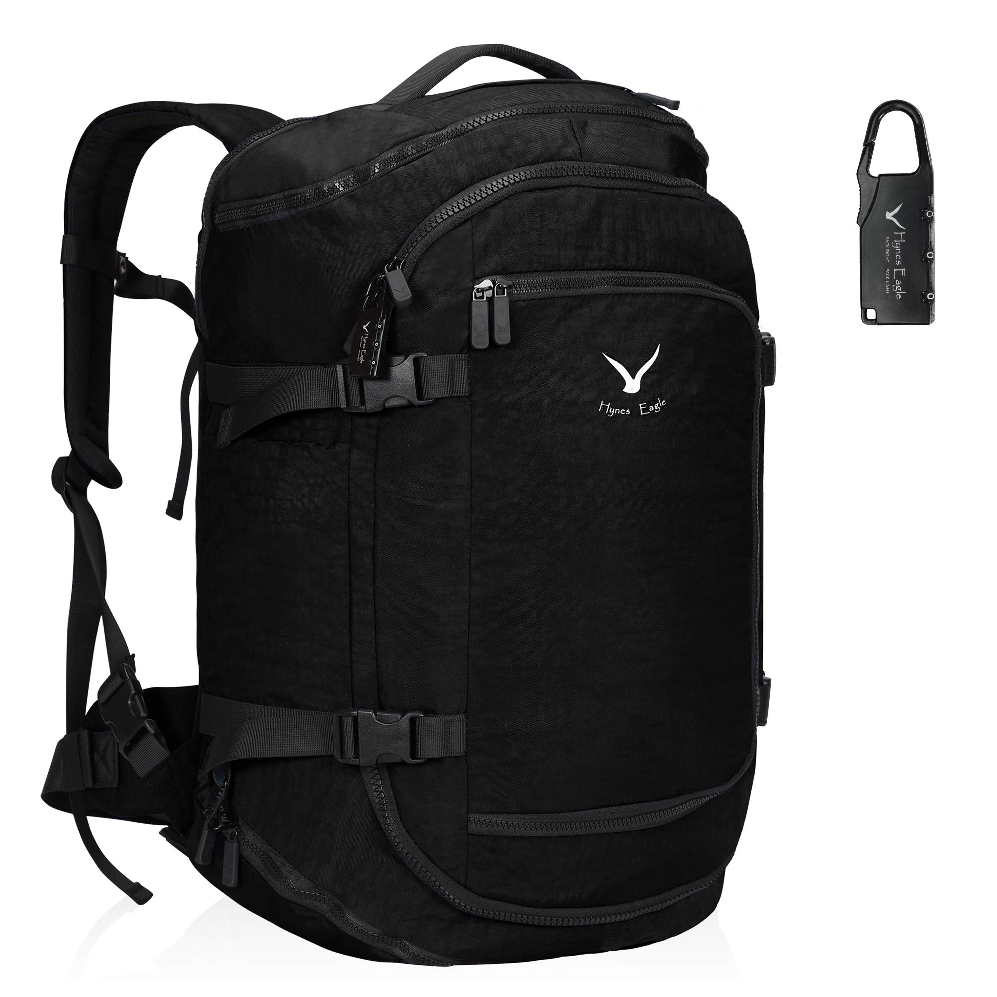 Buy 45L Travel Backpack Flight Approved Carry On Backpack Weekender Buy 45L Travel Backpack Flight Approved Carry On Backpack Weekender