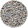Amazon.com: Aowplc Dinosaur Stickers 100 Pcs Realistic Dinosaur Vinyl ...