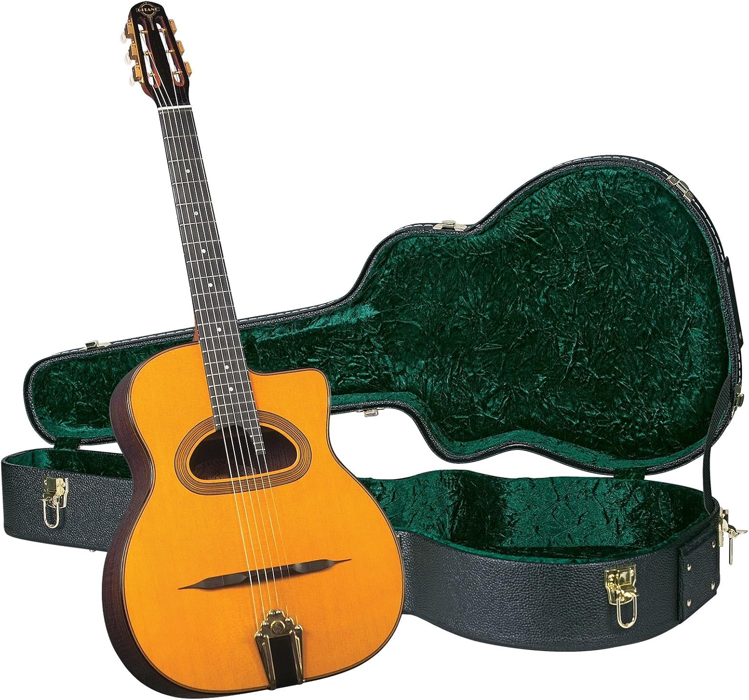 Amazon.com: Gitane D-500 Gitane Professional Gypsy Jazz Guitar with ...