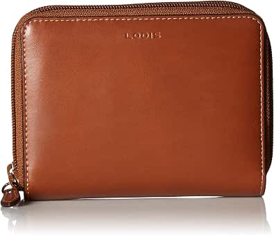 Amazon.com: Lodis Audrey RFID Laney Continental Double Zip Wallet ...