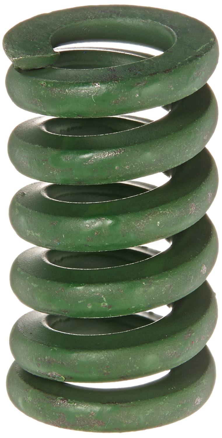 Die Spring, Extra Heavy Duty, Closed & Ground Ends, Green, 0.75" Hole ...