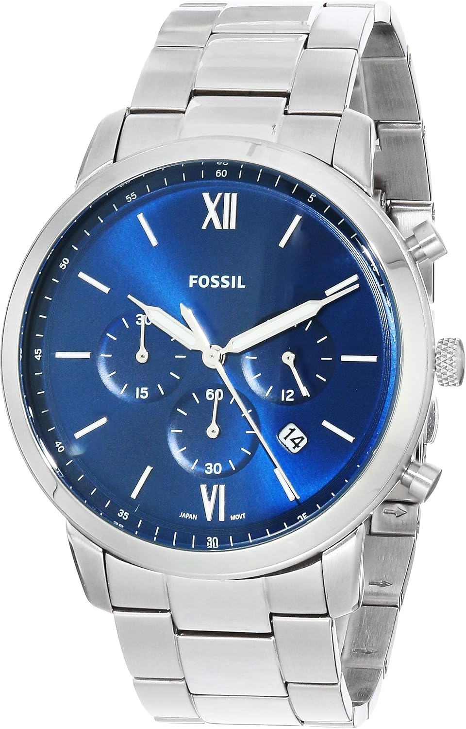 Amazon.com: Fossil Men's Neutra Quartz Watch with Stainless Steel Strap ...
