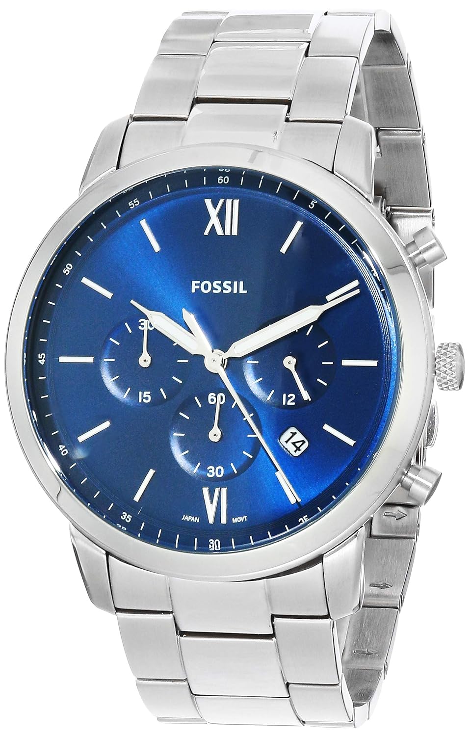 Buy Fossil Neutra Analog Blue Dial Men's Watch-FS5792 at Amazon.in